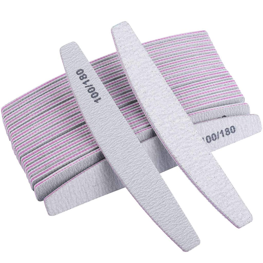 Nail Files 100/180 Grit Double Sides