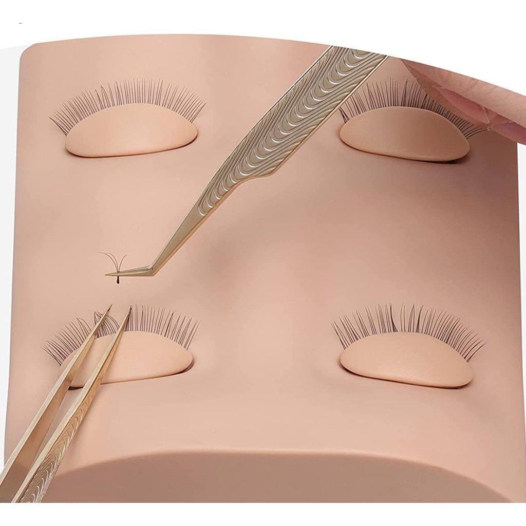 Eyelash Extension Practice Training Mannequin Head GAlash