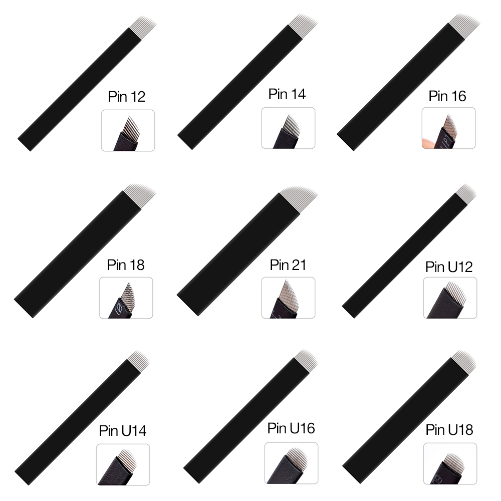 Black Nano Blade Disposable Microblade Needles