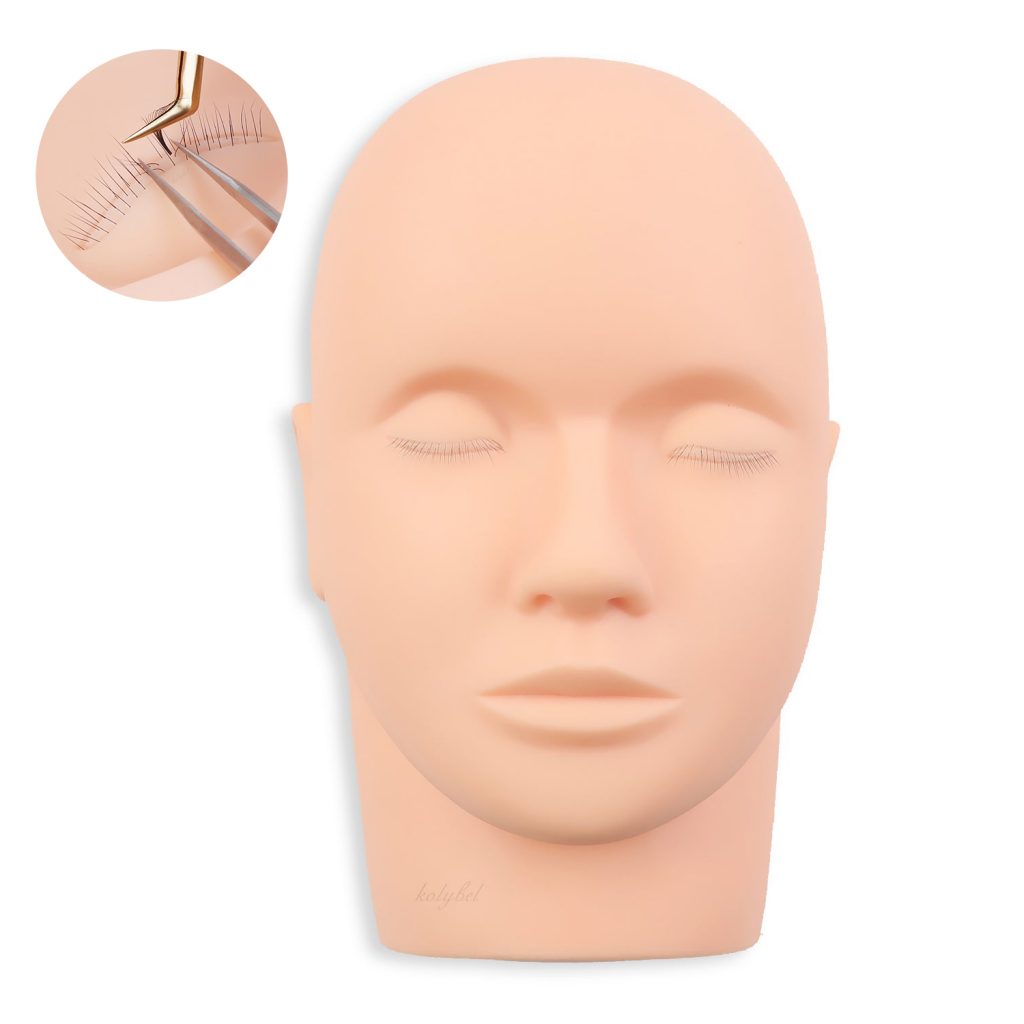 Eyelash Extension Practice Mannequin Heads With Lash GAlash.com Eyelash Extension Practice Mannequin Heads With Lash GAlash.com