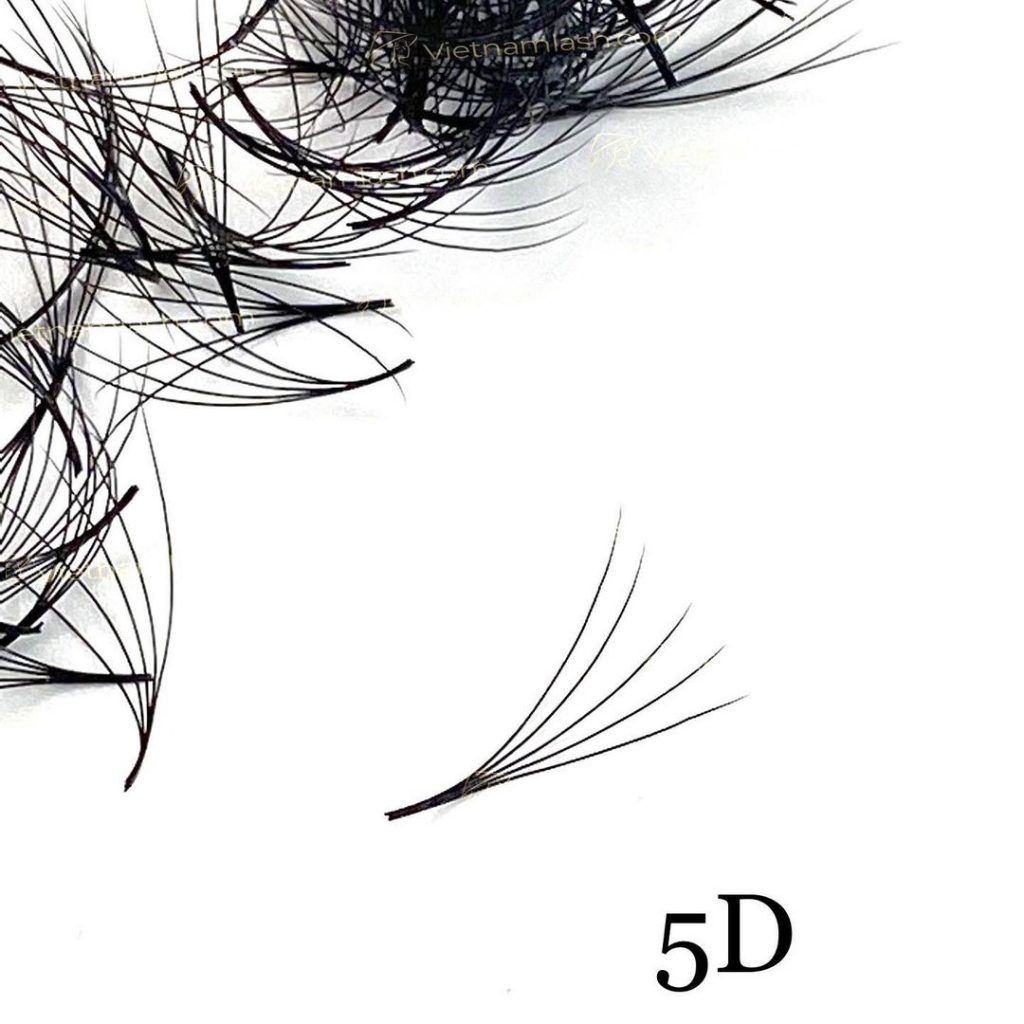 5D Pre-made Loose Fans With Pointy Base GAlash.com