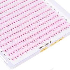 Pink 10D Pro Pre-made Mega Volume Fans GAlash.com